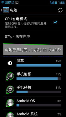 华为(华为)G520-5000 移动版手机电池评测-ZOL中关村在线